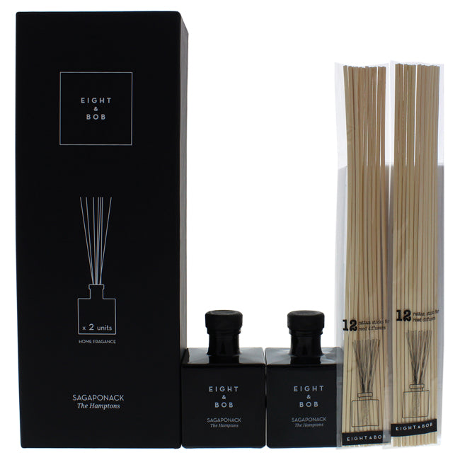 Eight and Bob Sagaponack The Hamptons by Eight and Bob for Unisex - 2 x 100 ml Diffuser – Fresh ...
