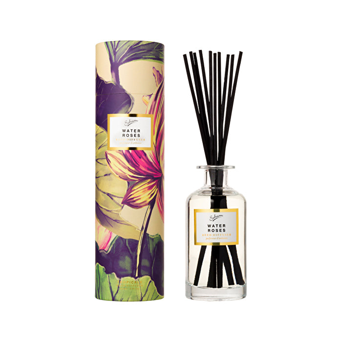 Sohum Tropicale Reed Diffuser Water Roses 250ml – Fresh Beauty Co.