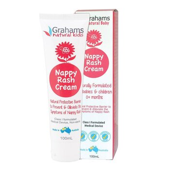 GRAHAMS NATURAL ALTERNATIVES Nappy Rash Cream 100ml fixed - fixed s ...