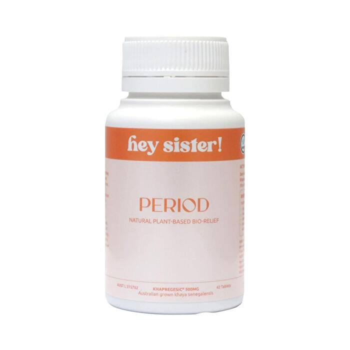 Bioactive Natural Health Pty L Hey Sister Period Pain Tab Natural Plant ...