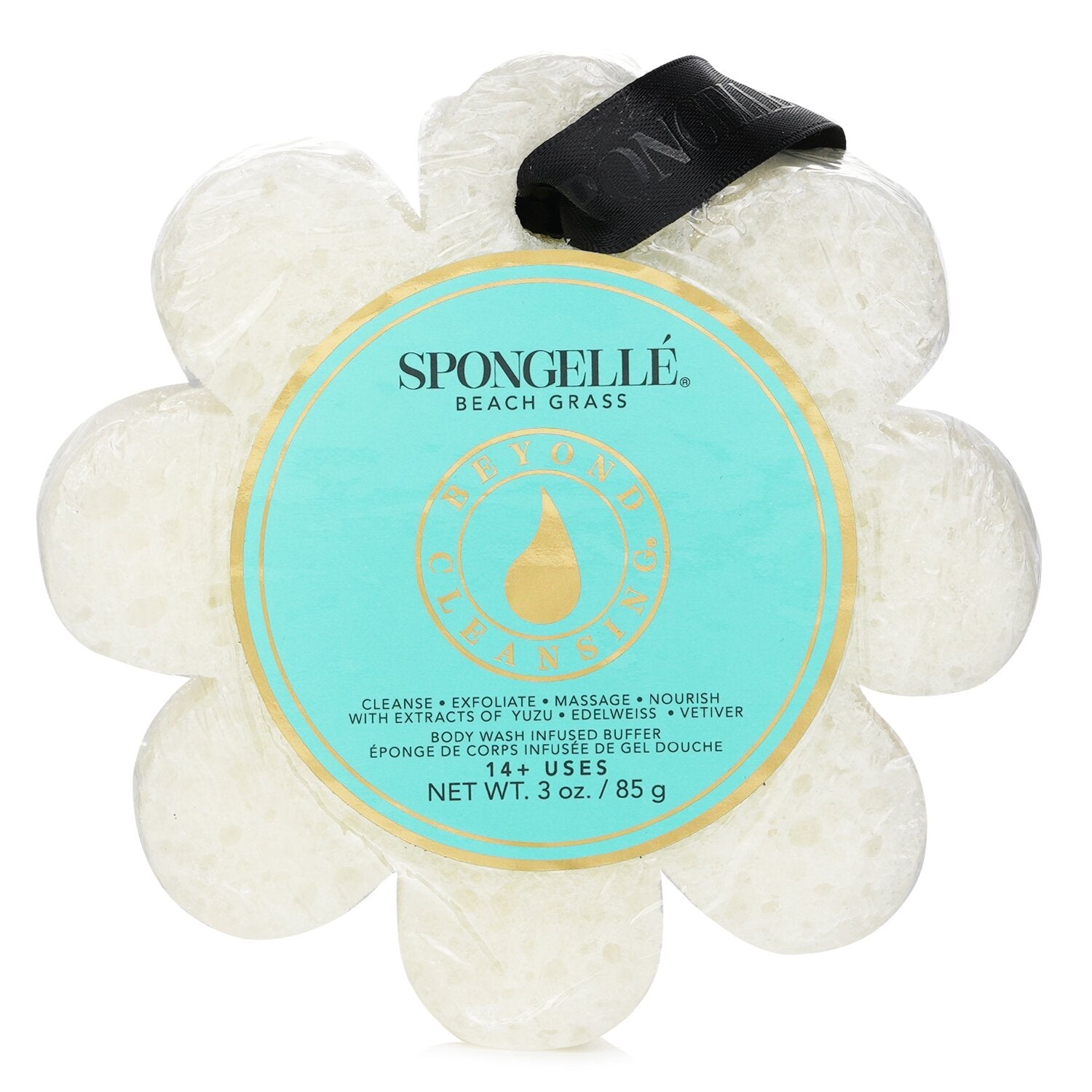 Spongelle Wild Flower Soap Sponge - Beach Grass (White) 1pc/85g – Fresh ...