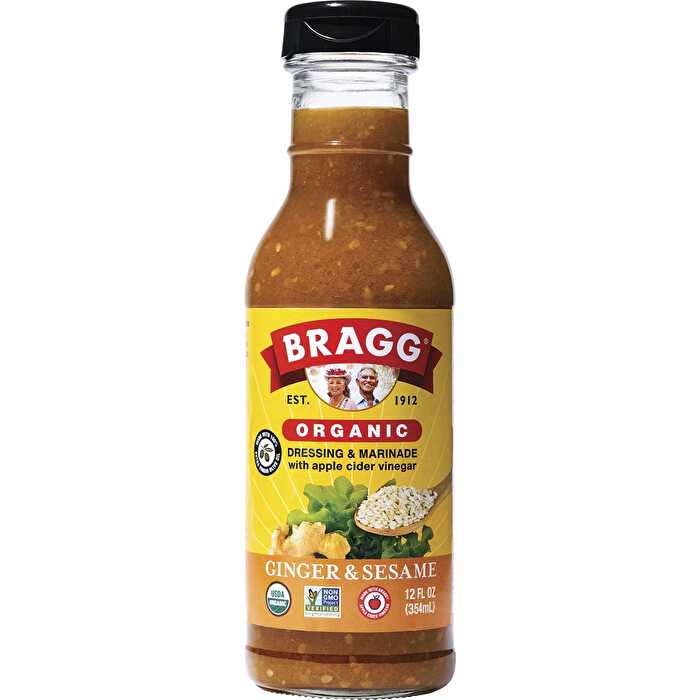 Bragg Salad Dressing & Marinade Ginger & Sesame 354ml – Fresh Beauty Co.