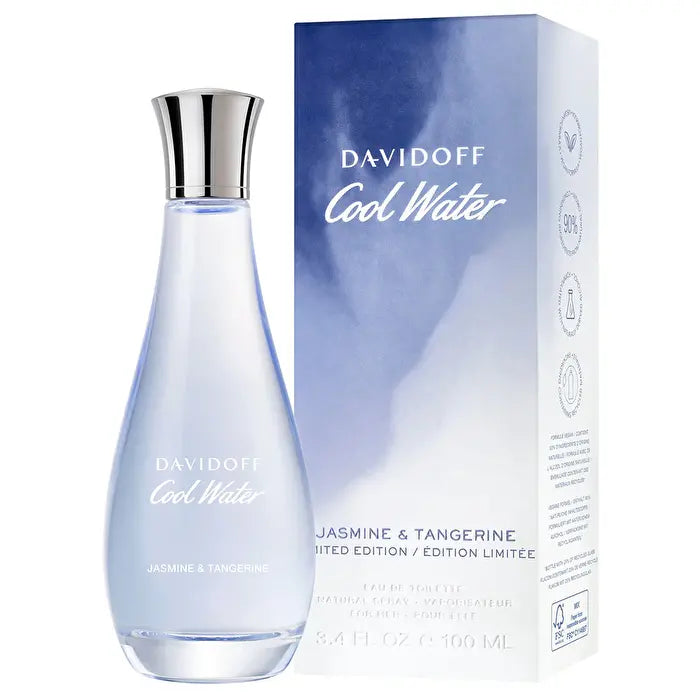 Davidoff Cool Water Jasmine & Tangerine Eau De Toilette Spray 100ml ...