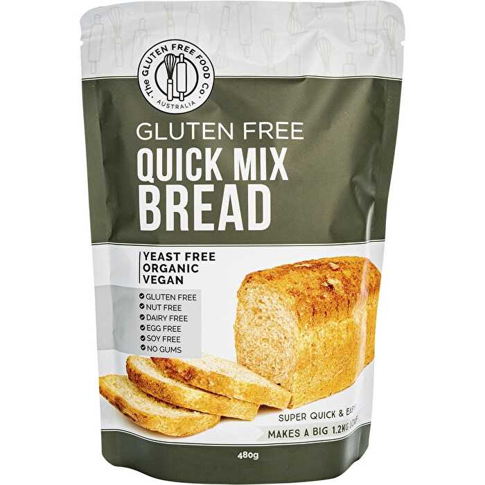 The Gluten Free Food Co. Quick Bread Mix 480g – Fresh Beauty Co.