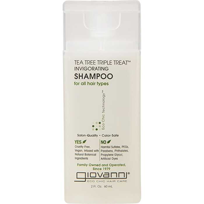 Giovanni Shampoo Mini Tea Tree Triple Treat All Hair 60ml – Fresh ...