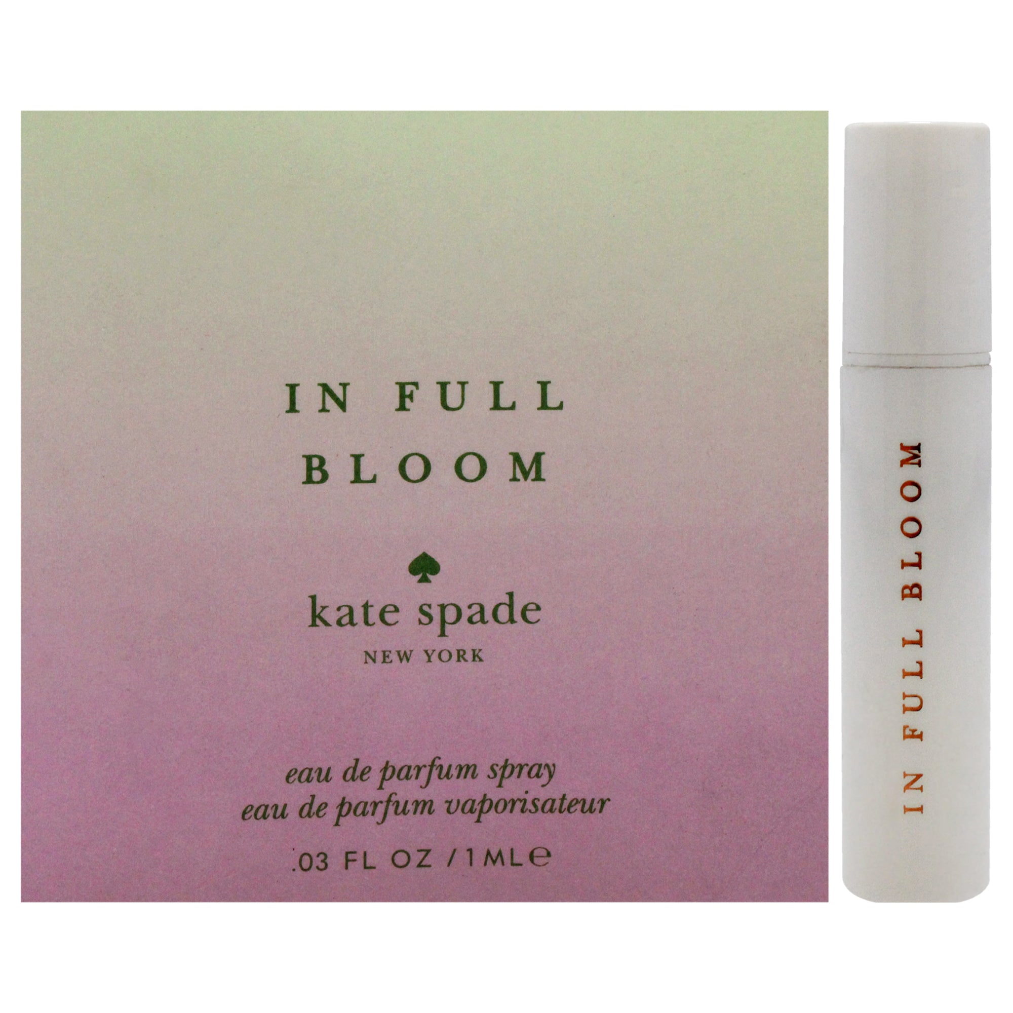 Kate Spade In Full Bloom by Kate Spade for Women - 1 Pc Vial On Card ...