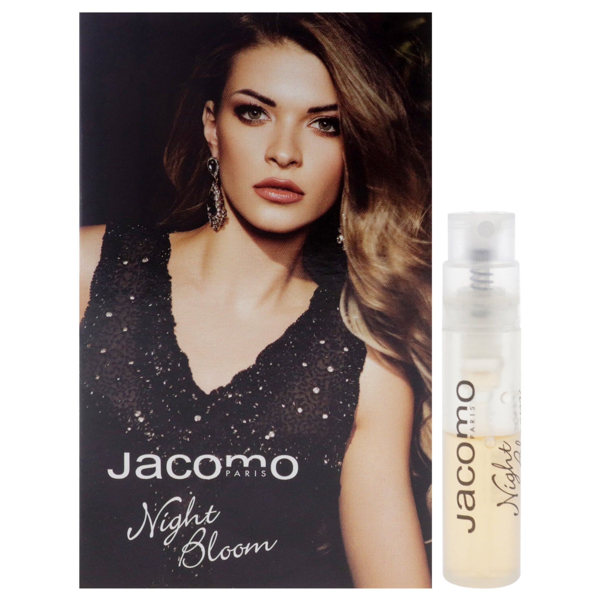 Jacomo Night Bloom by Jacomo for Women - 1.2 ml EDP Spray Vial (Mini ...