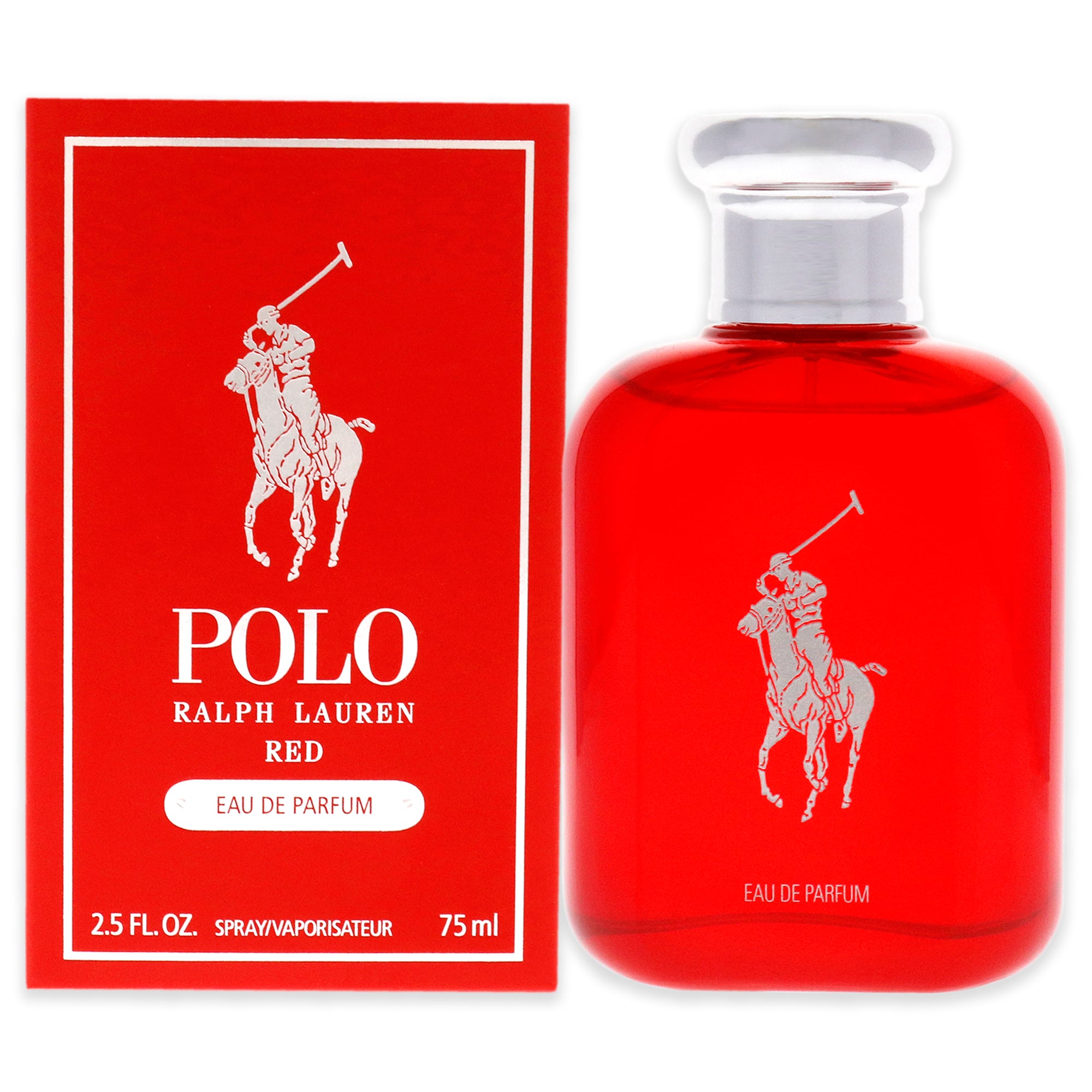 Ralph Lauren Polo Red by Ralph Lauren for Men - 2.5 oz EDP Spray ...