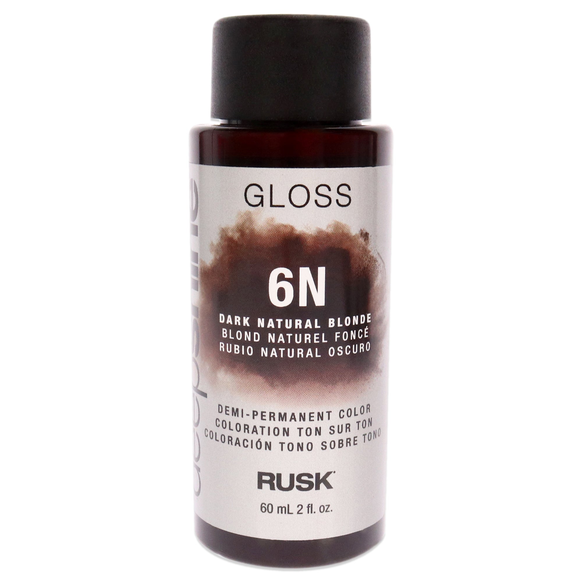 Rusk Deepshine Gloss Demi-Permanent Color - 6N Dark Natural Blonde by ...