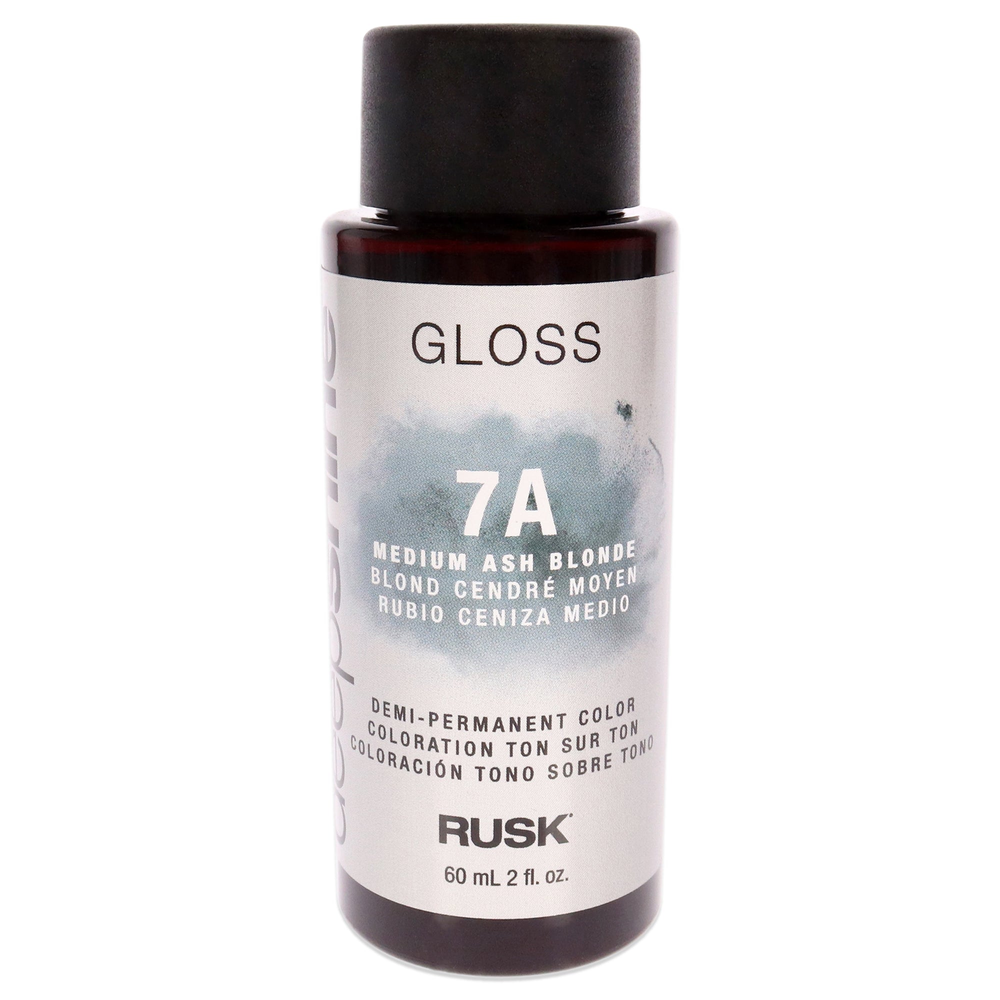 Rusk Deepshine Gloss Demi-Permanent Color - 7A Medium Ash Blonde by ...