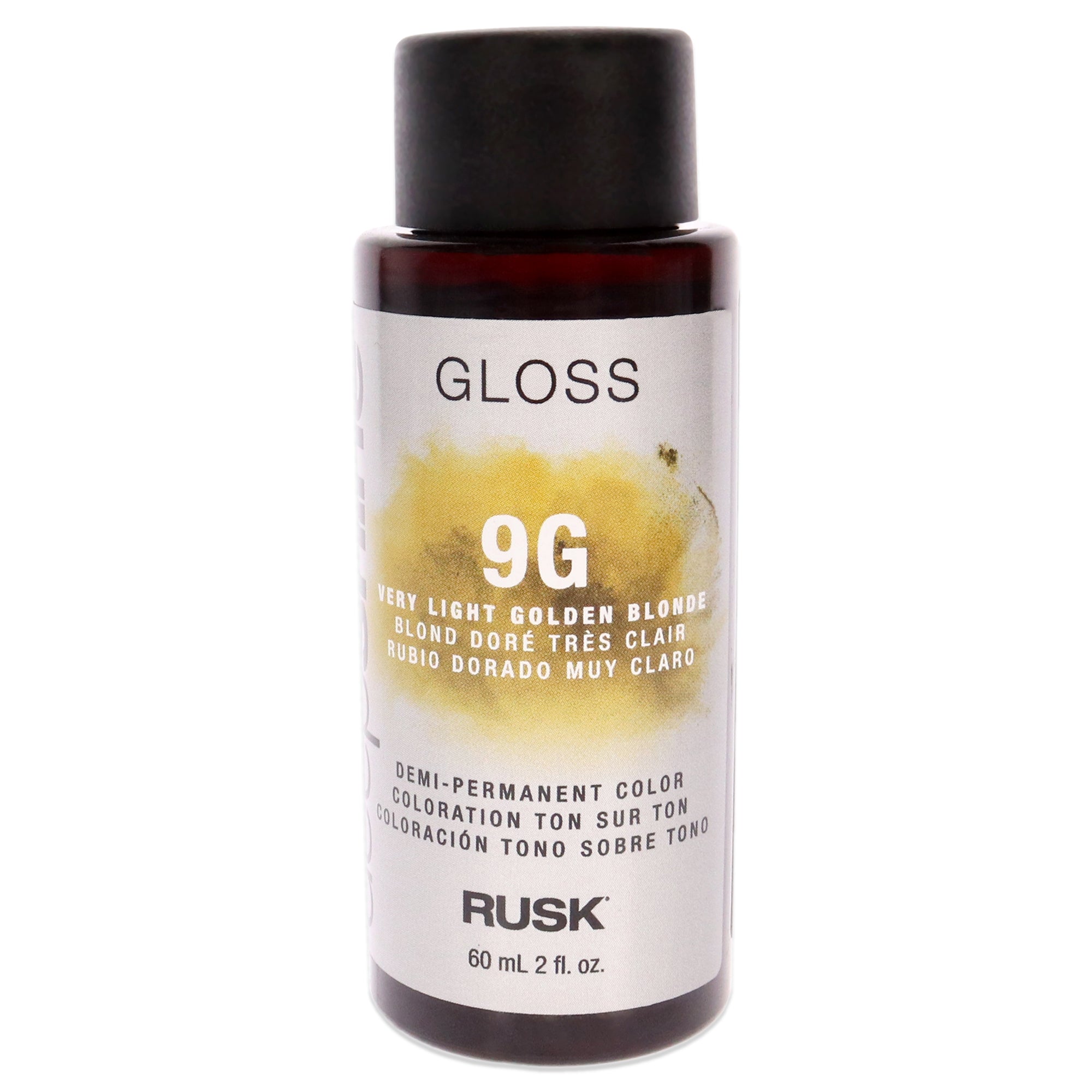 Rusk Deepshine Gloss Demi-Permanent Color - 9G Very Light Golden Blonde ...