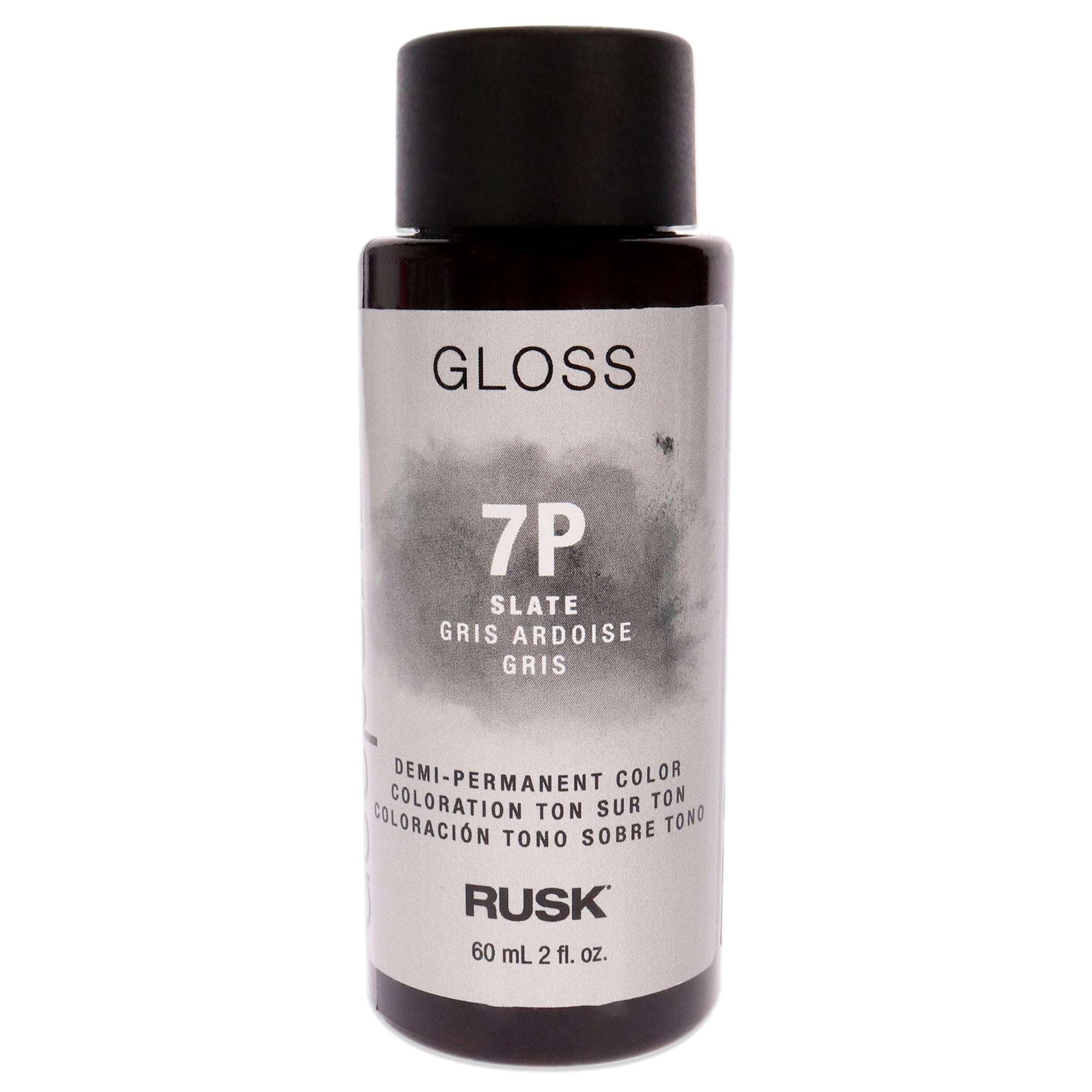 Rusk Deepshine Gloss Demi-Permanent Color - 7P Slate by Rusk for Unisex ...