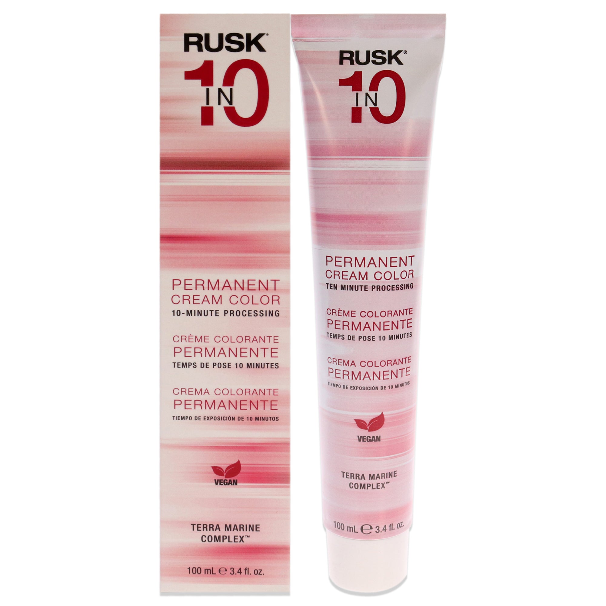 Rusk Permanent Cream Color In10 - 7NN Medium Intense Natural Blonde by ...