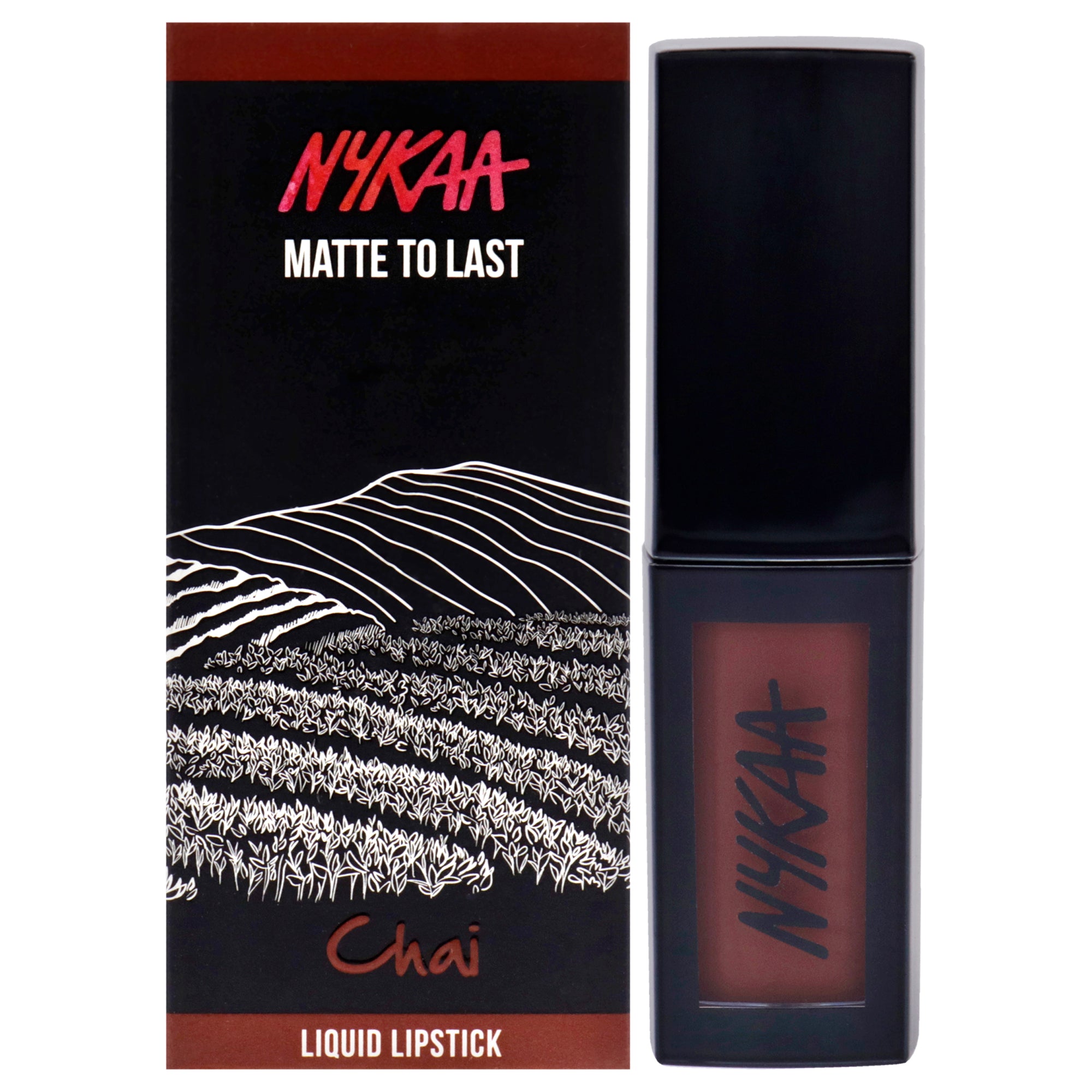 Nykaa Cosmetics Matte to Last Liquid Lipstick - 18 Chai by Nykaa ...