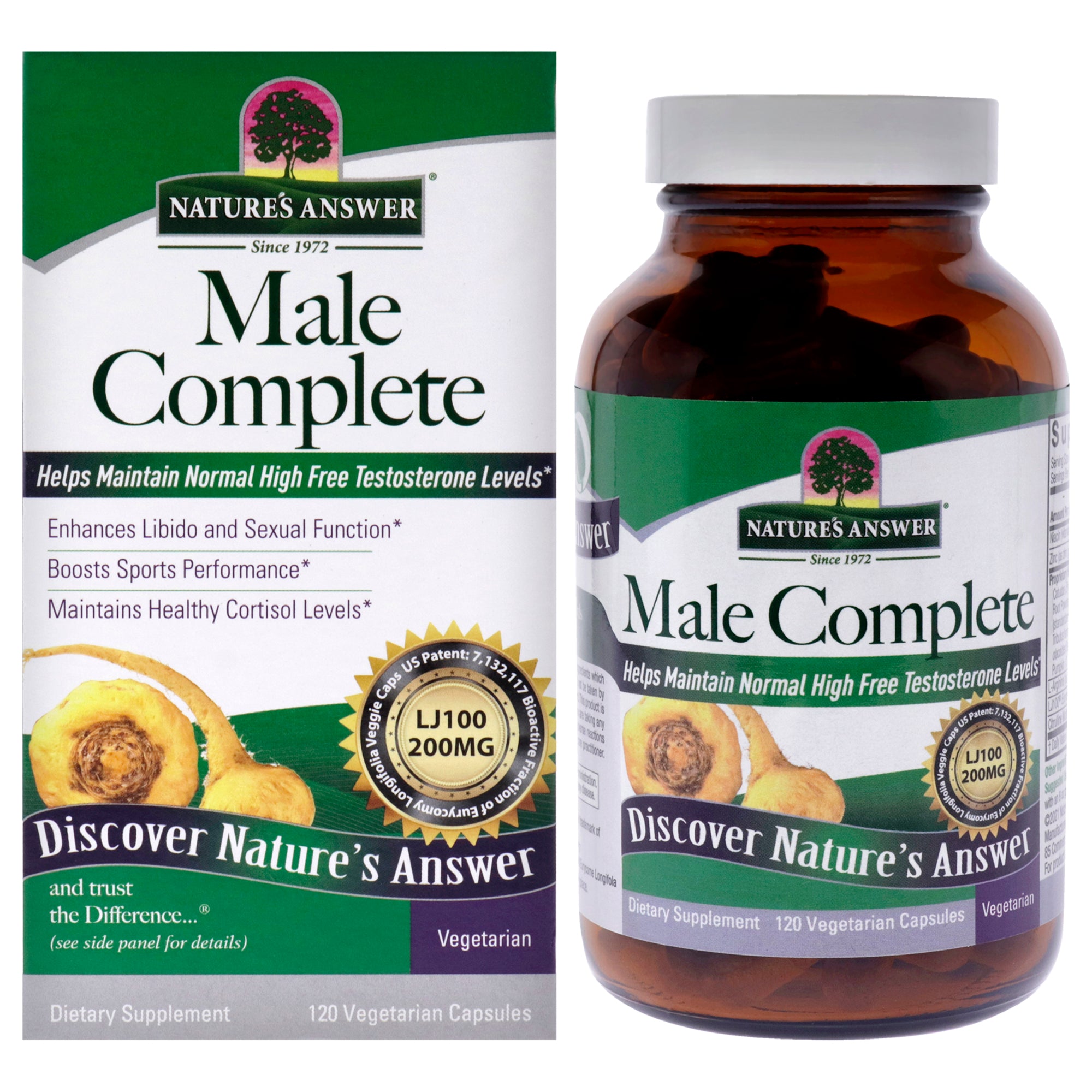 Natures Answer Male Complete - 200mg by Natures Answer for Men - 120 ...