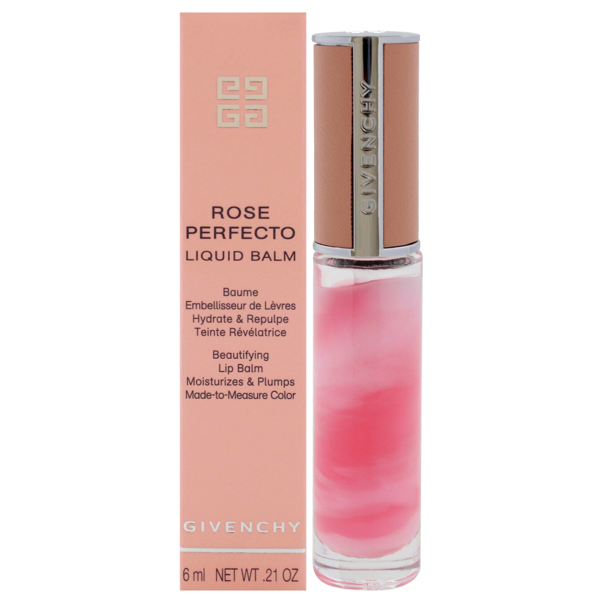 Givenchy Rose Perfecto Tinted Liquid Lip Balm - 001 Pink Irresistible ...