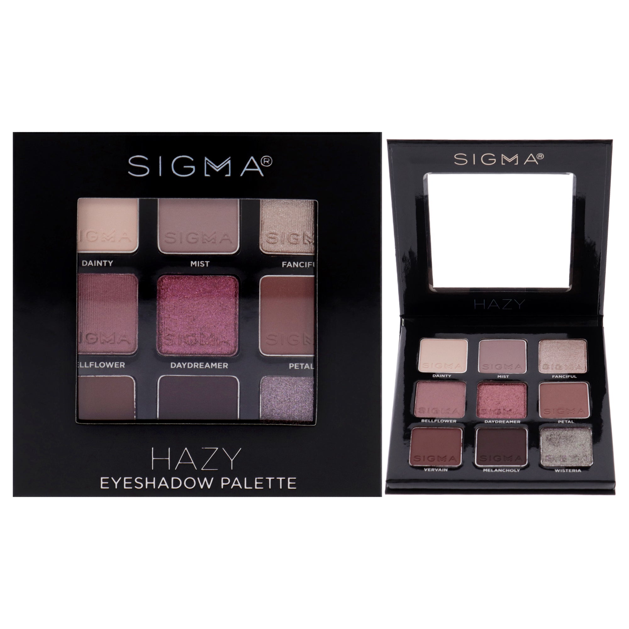 SIGMA Eyeshadow Palette - Hazy by SIGMA for Women - 0.032 oz Eye Shadow ...
