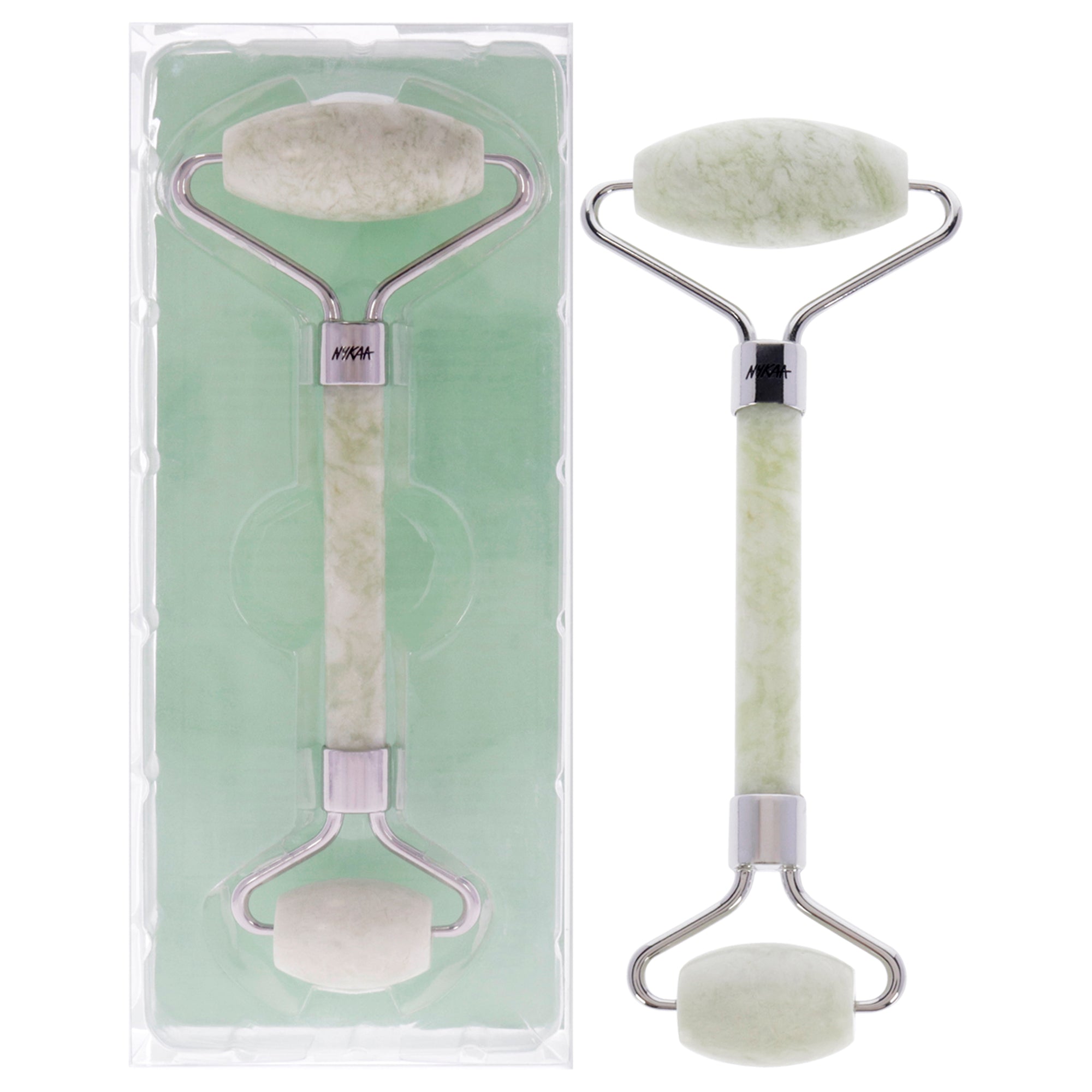 Nykaa Naturals Face Massage Rollers - Green Jade by Nykaa Naturals for ...