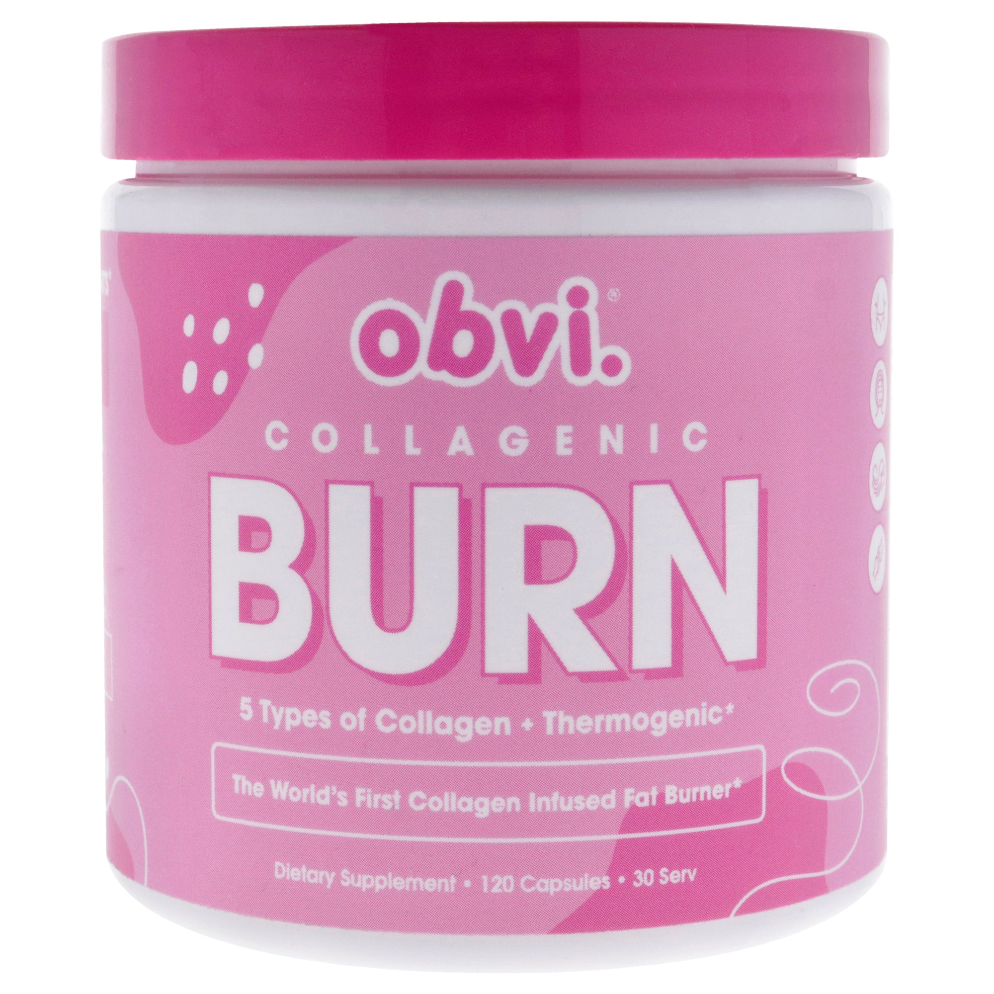 Obvi Collagenic Burn by Obvi for Unisex - 120 Count Dietary Supplement ...