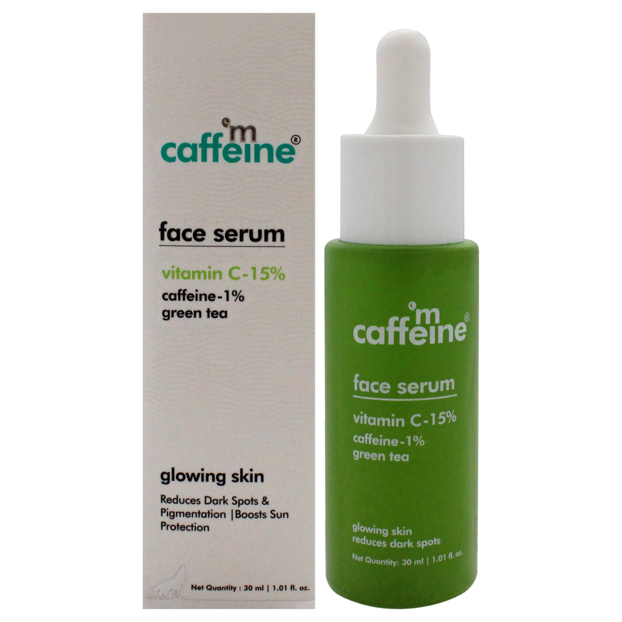 mCaffeine Face Serum with Vitamin C 15 Percent by mCaffeine for Unisex ...