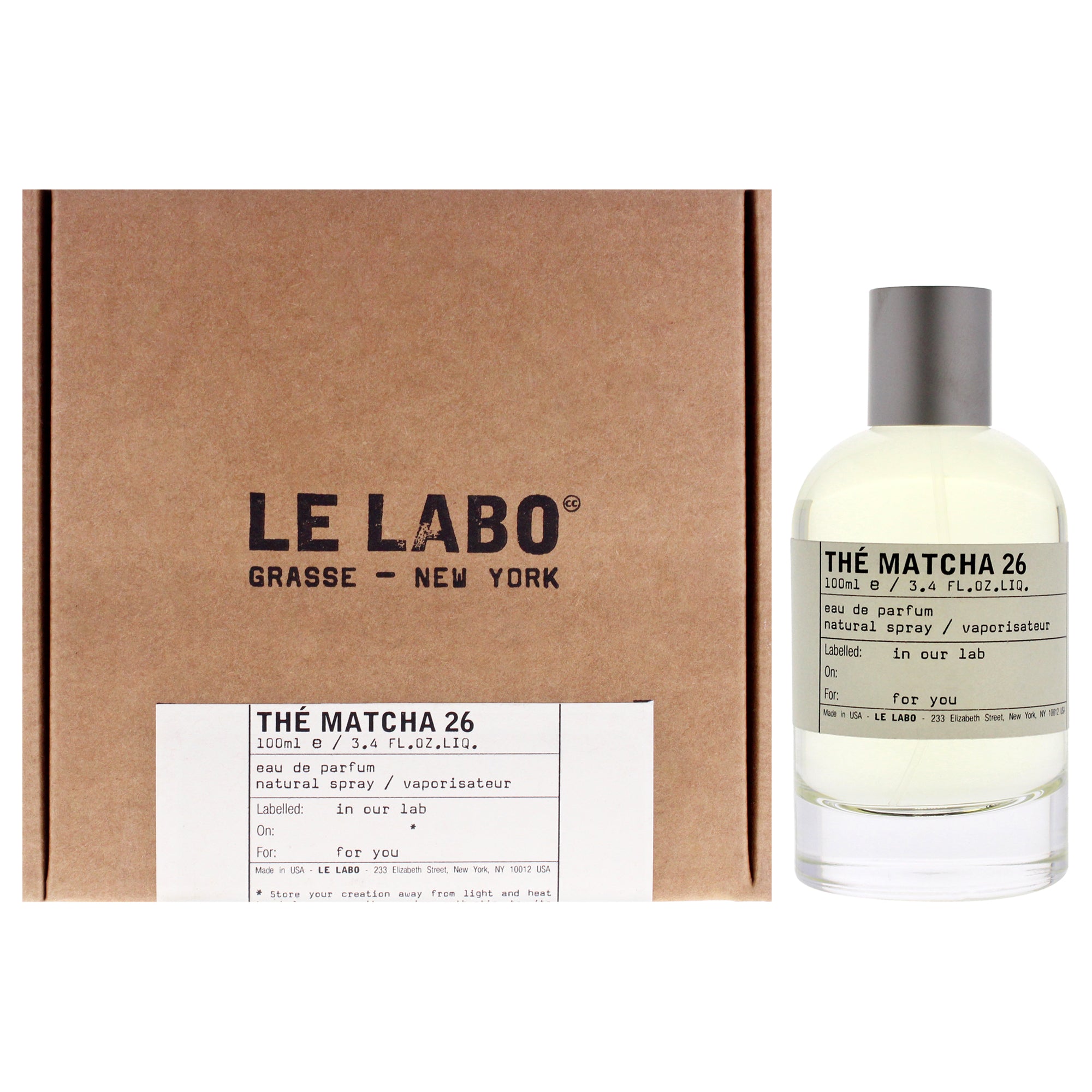 Le Labo The Matcha 26 by Le Labo for Unisex - 3.4 oz EDP Spray – Fresh ...