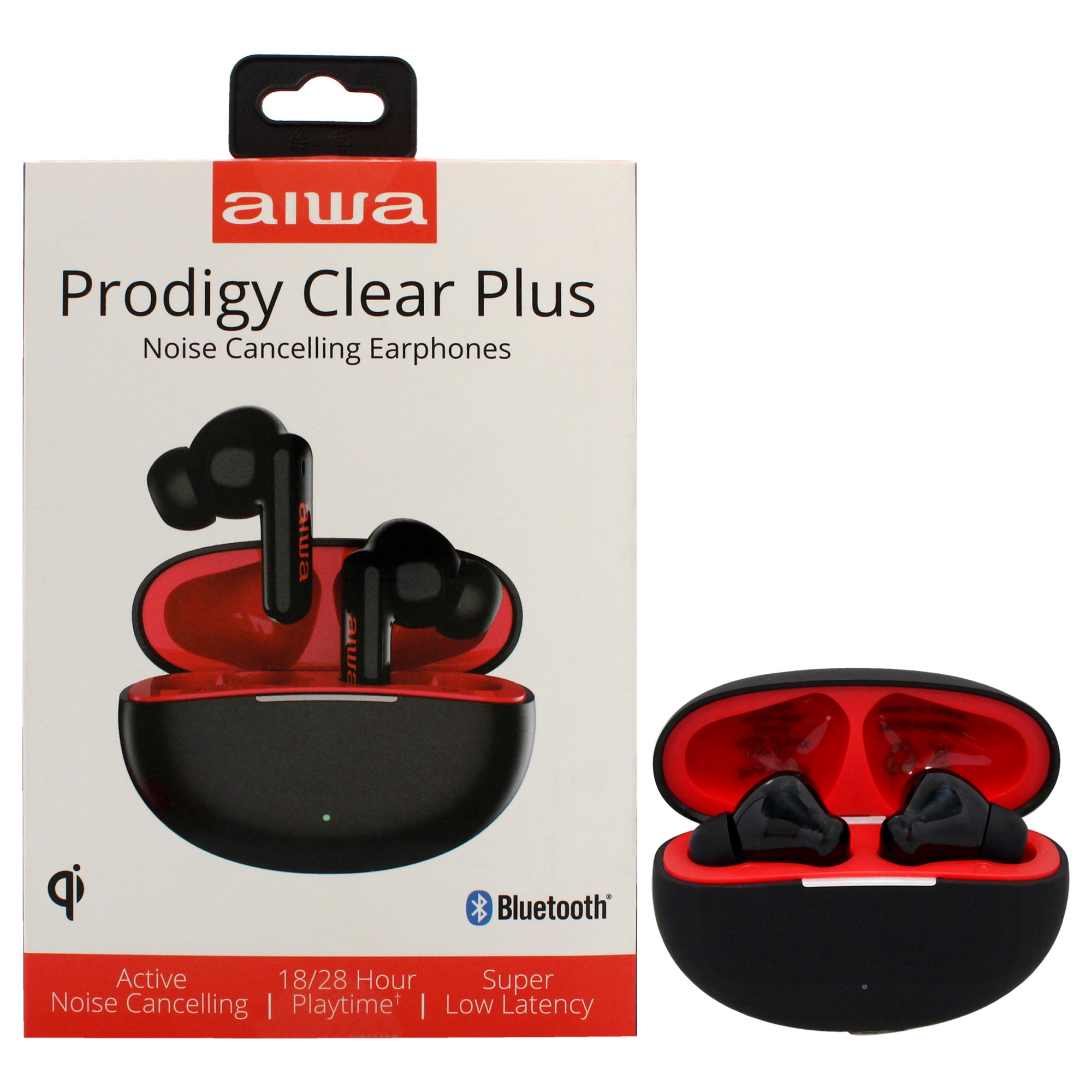 Aiwa Aiwa Audio Prodigy Clear Plus Noise Cancelling Earphones - Black ...