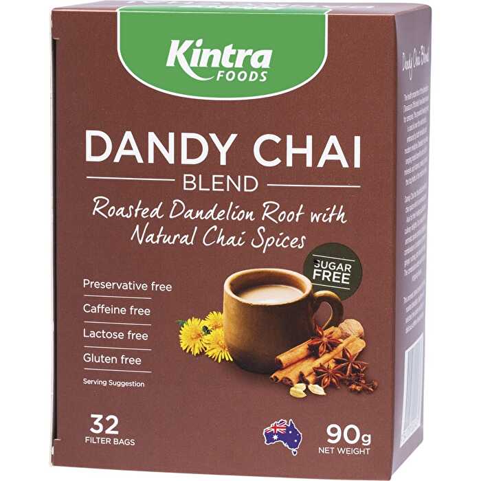 Kintra Foods Dandy Chai Blend Tea Bags 32pk – Fresh Beauty Co.