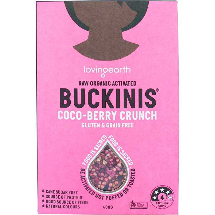Loving Earth Buckinis Coco-Berry Crunch 400g – Fresh Beauty Co.
