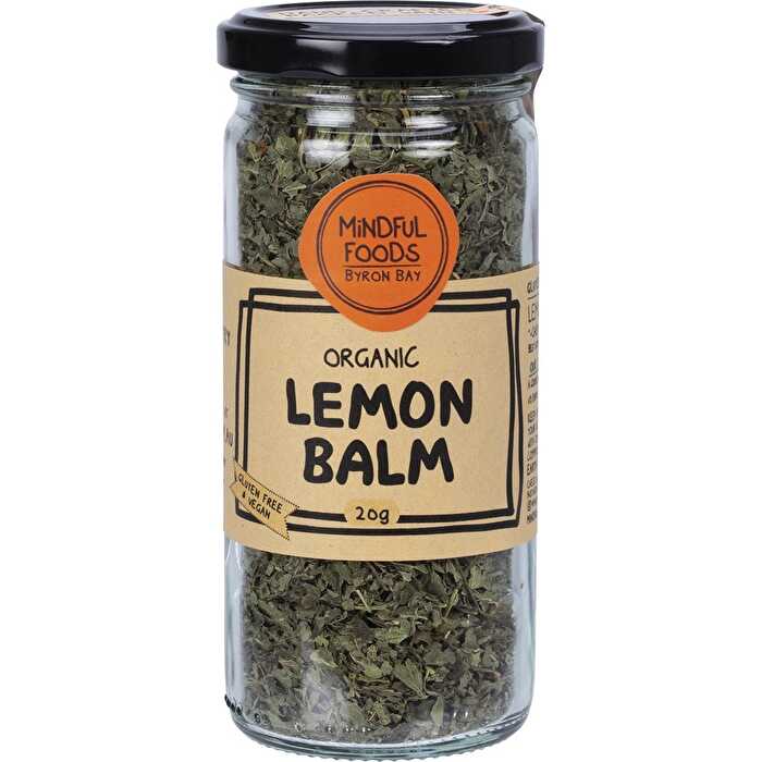 Mindful Foods Lemon Balm Organic 20g – Fresh Beauty Co.