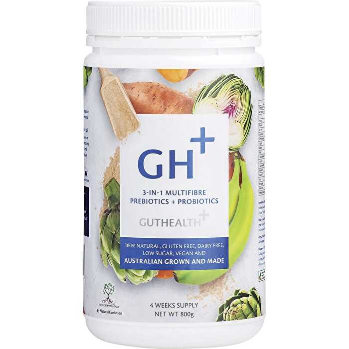 Natural Evolution GH+ Prebiotics + Probiotics 3-in-1 Multifibre 800g ...