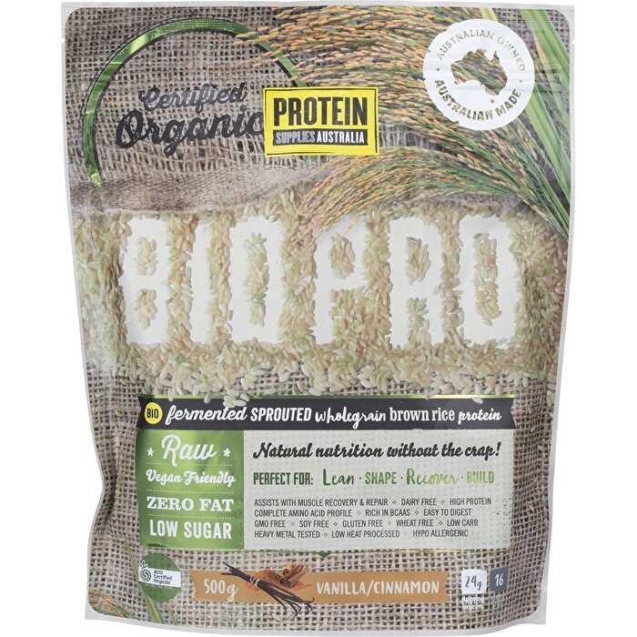 Protein Supplies Australia BioPro Sprouted Brown Rice Vanilla ...