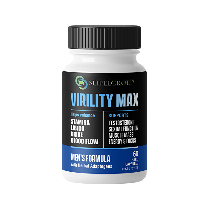 Seipel Group Virility Max Men's Formula with Herbal Adaptogens 60c ...