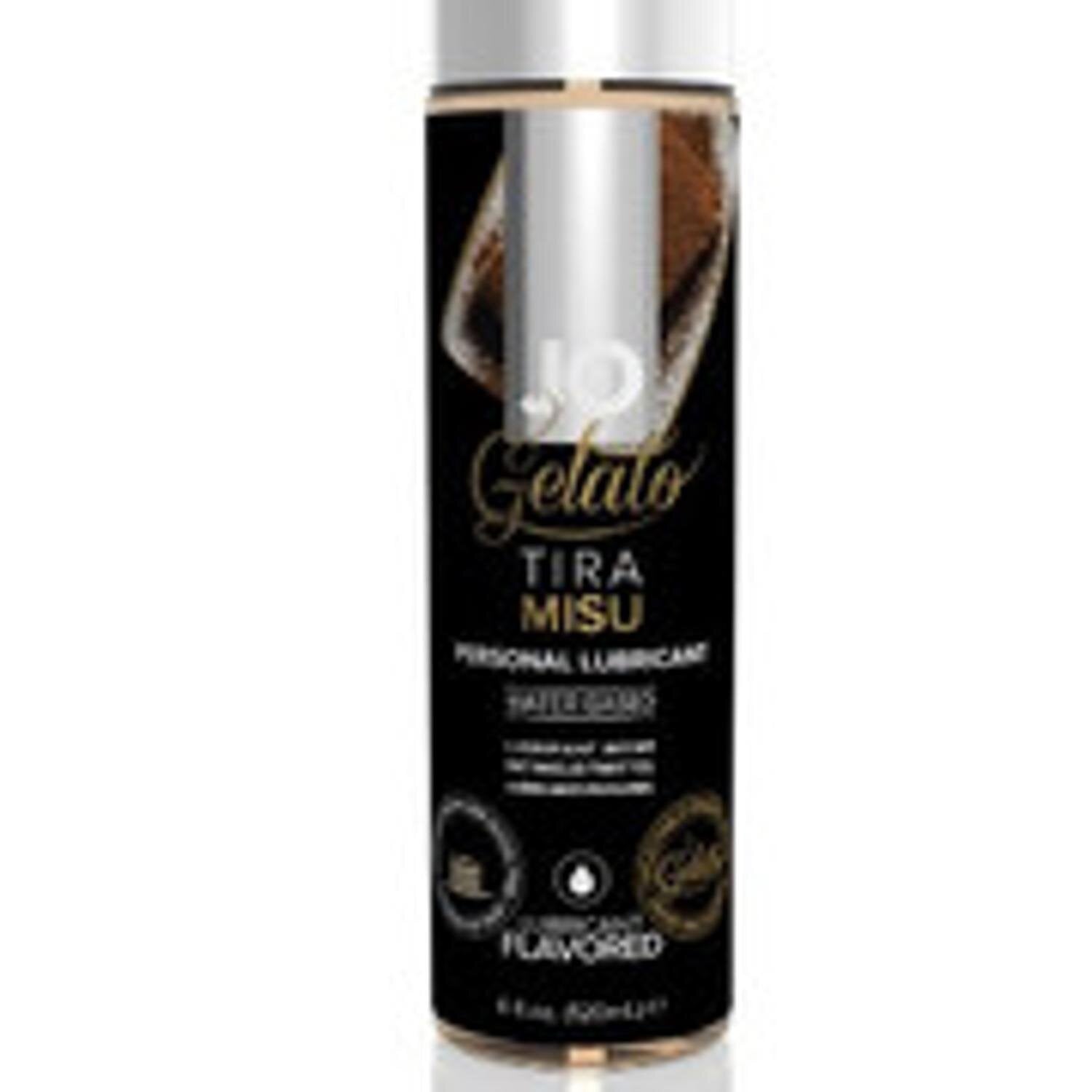 System Jo Gelato Water-Based Lubricant - Tiramisu - 120ml Fixed Size ...
