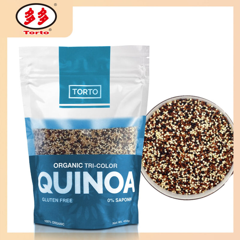 Torto Organic Tri-Color Quinoa - 454g – Fresh Beauty Co.
