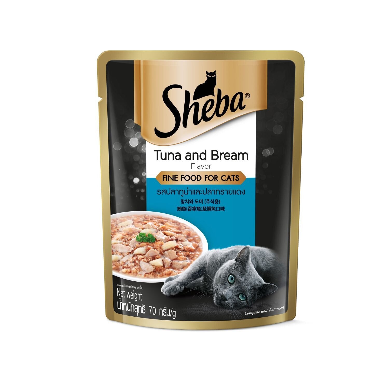 MARS Sheba - POUCH Tuna & Bream 70G – Fresh Beauty Co.