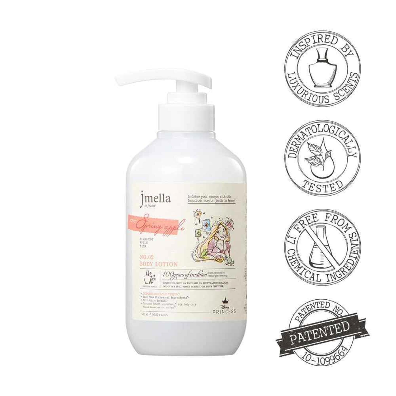 Jmella in France Disney No.2 Spring Apple Body Lotion 500ml 500ml ...