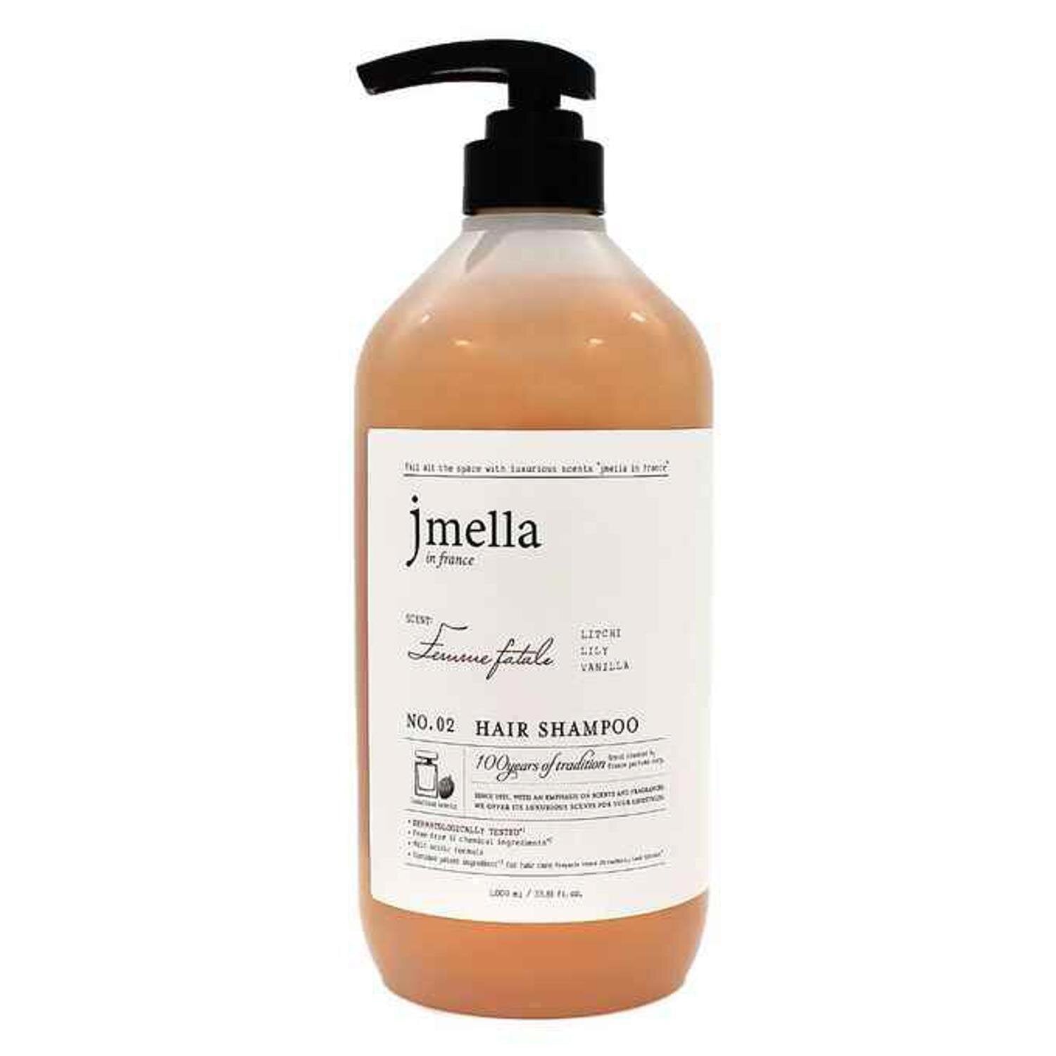 Jmella FEMME FATALE Hair Shampoo 1000ml – Fresh Beauty Co.