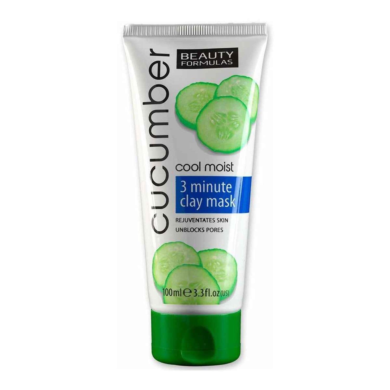 Beauty Formulas Cucumber Cool Moist 3 Minute Clay Mask 100ml – Fresh ...