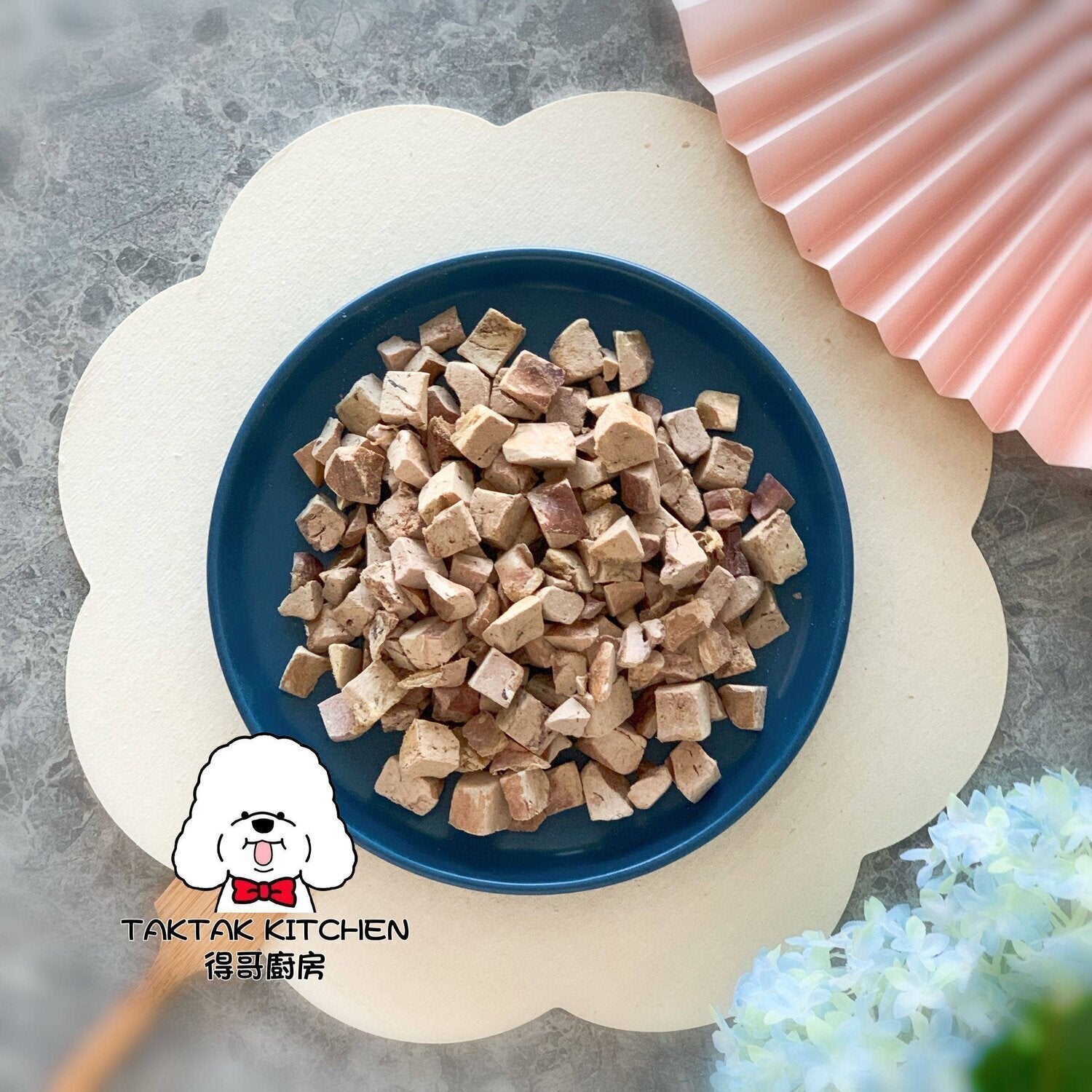 TAKTAK KITCHEN Freeze Dried Chicken Liver Cubes(Healthy Snack)|For Cats ...