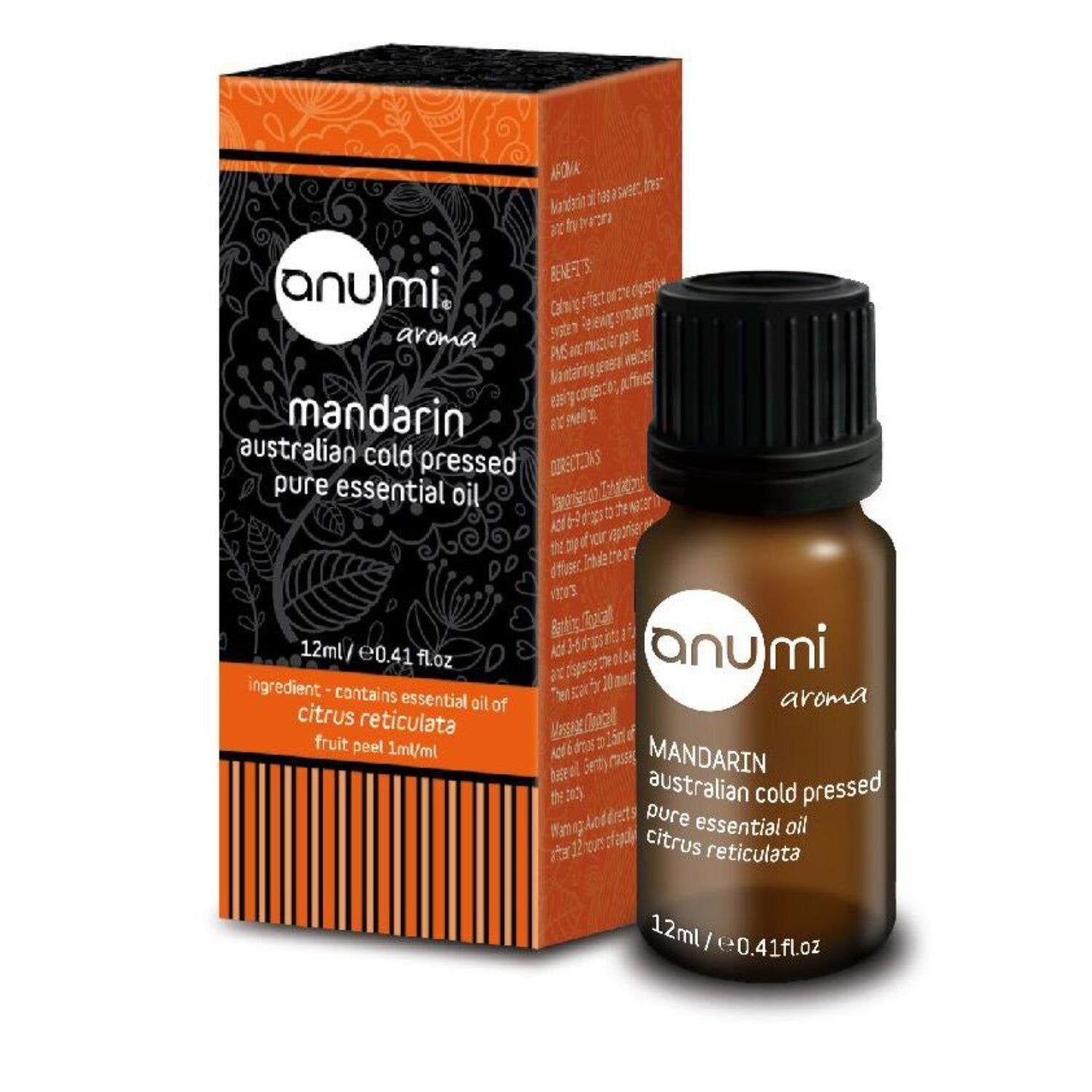 Anumi Skincare PURE EO MANDARIN AUSTRALIAN COLD PRESSED 12ML – Fresh ...