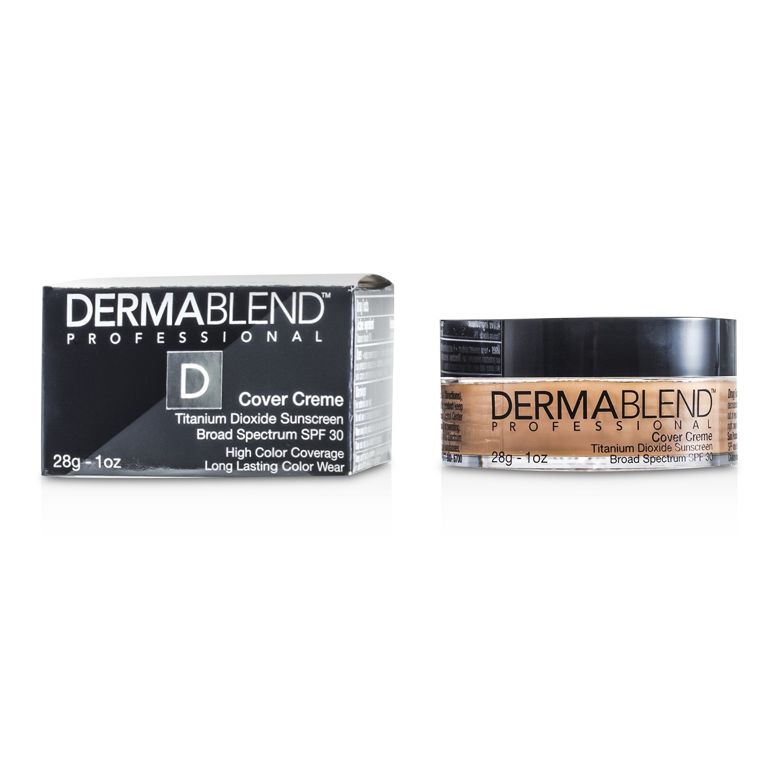 Dermablend Cover Creme Broad Spectrum SPF 30 (High Color Coverage ...