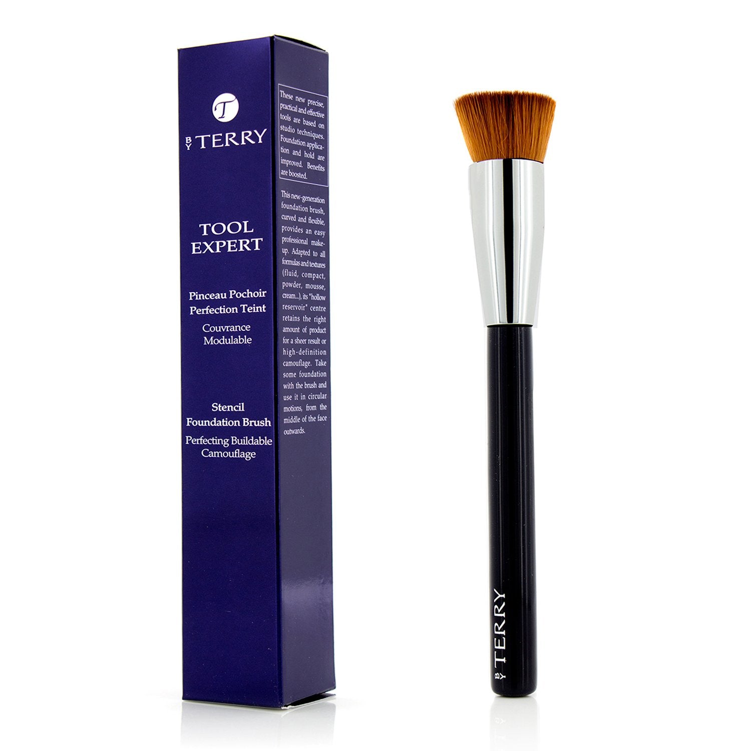 By Terry Tool Expert Stencil Foundation Brush 1pc – Fresh Beauty Co.