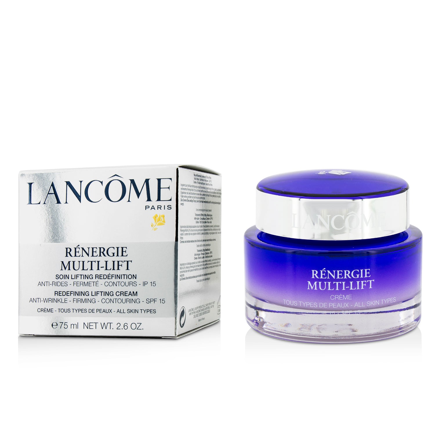 Lancome Renergie Multi-Lift Redefining Lifting Cream SPF15 (For All ...