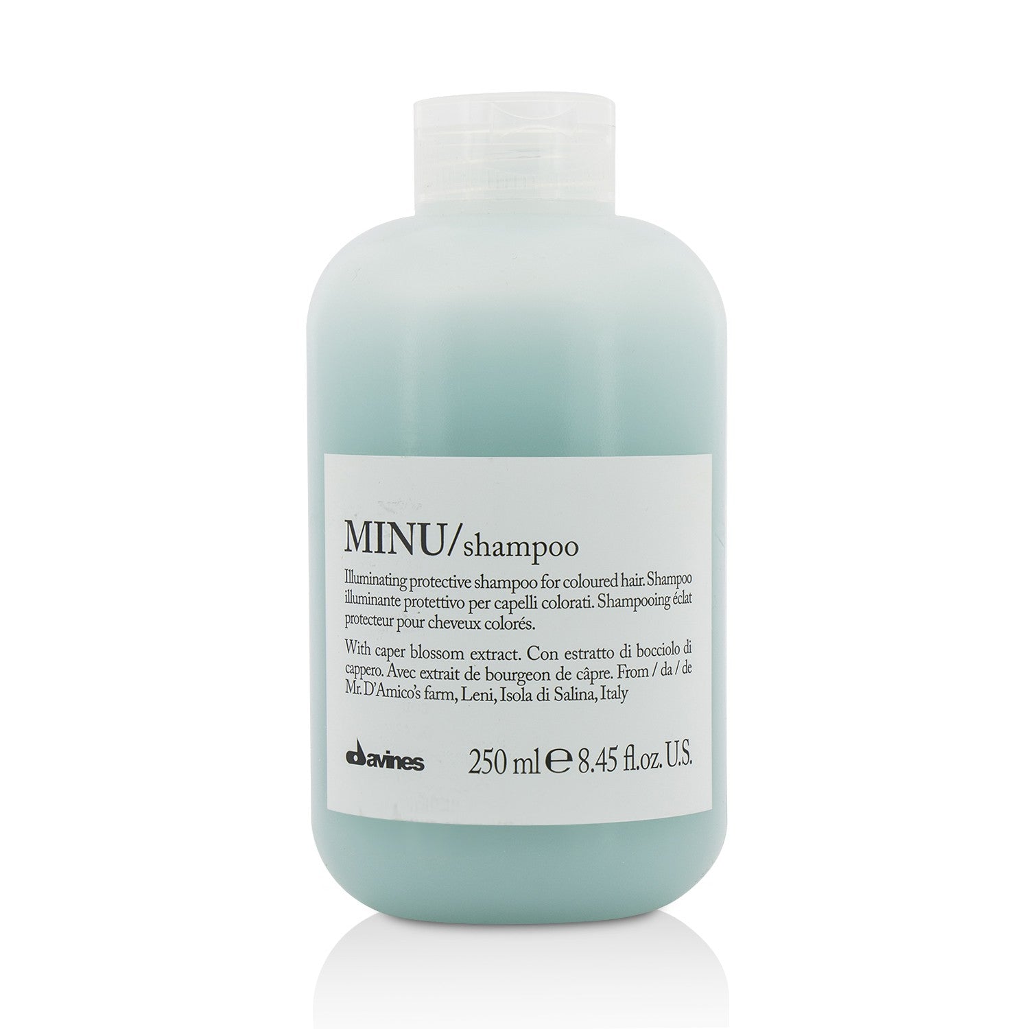 Davines Minu Shampoo Illuminating Protective Shampoo (For Coloured Hair ...