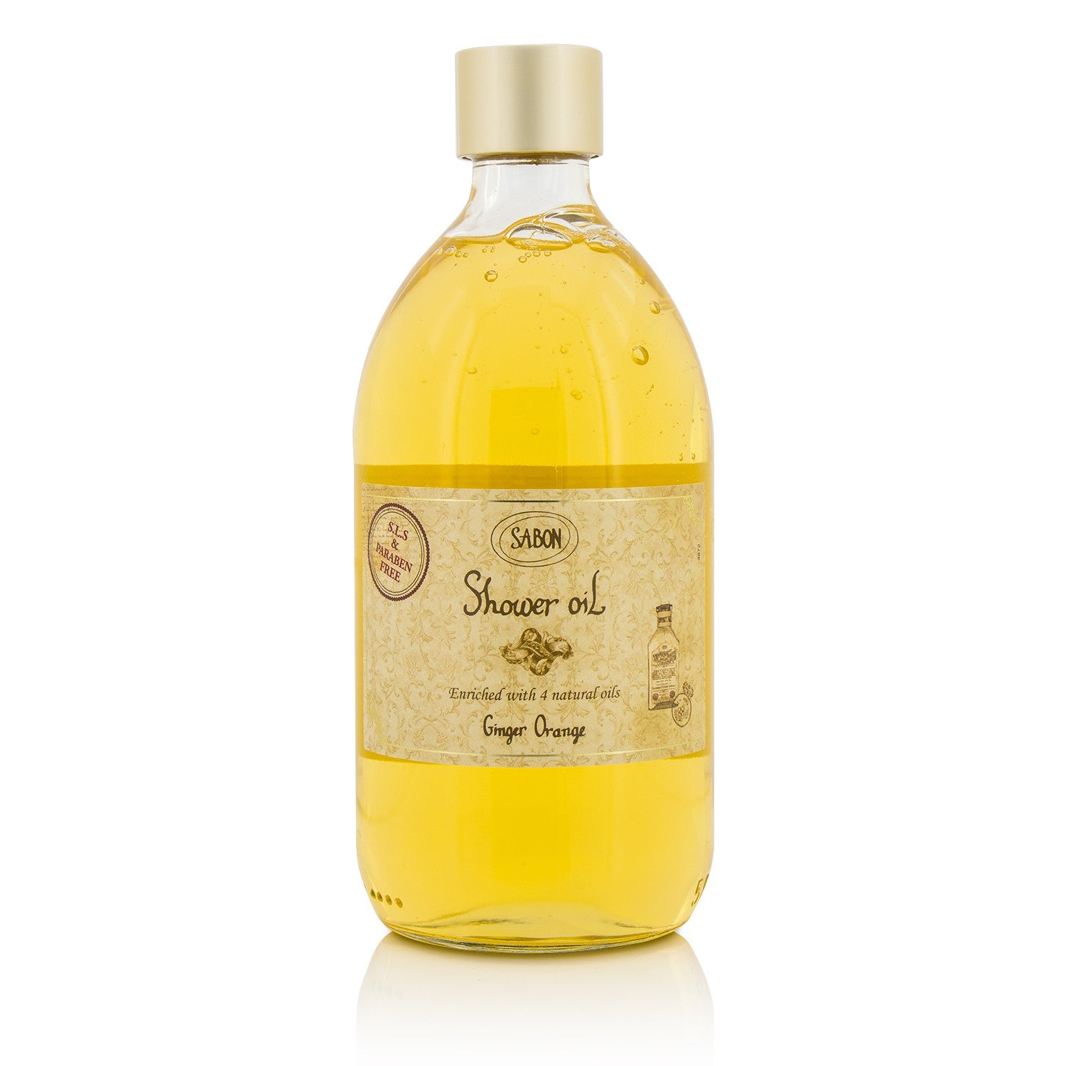 Sabon Shower Oil - Ginger Orange 500ml/17.59oz – Fresh Beauty Co.