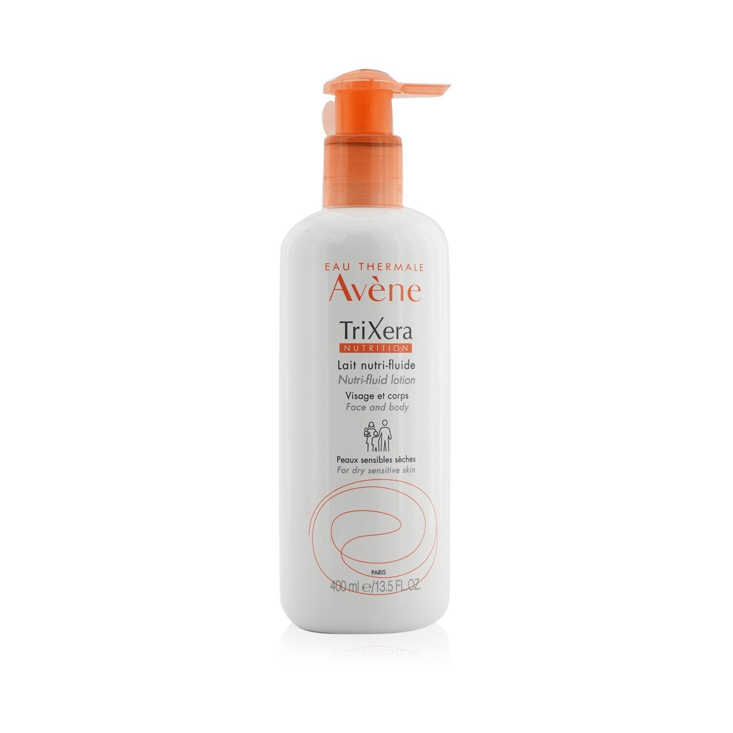 Avene TriXera Nutrition Nutri-Fluid Face & Body Lotion - For Dry ...