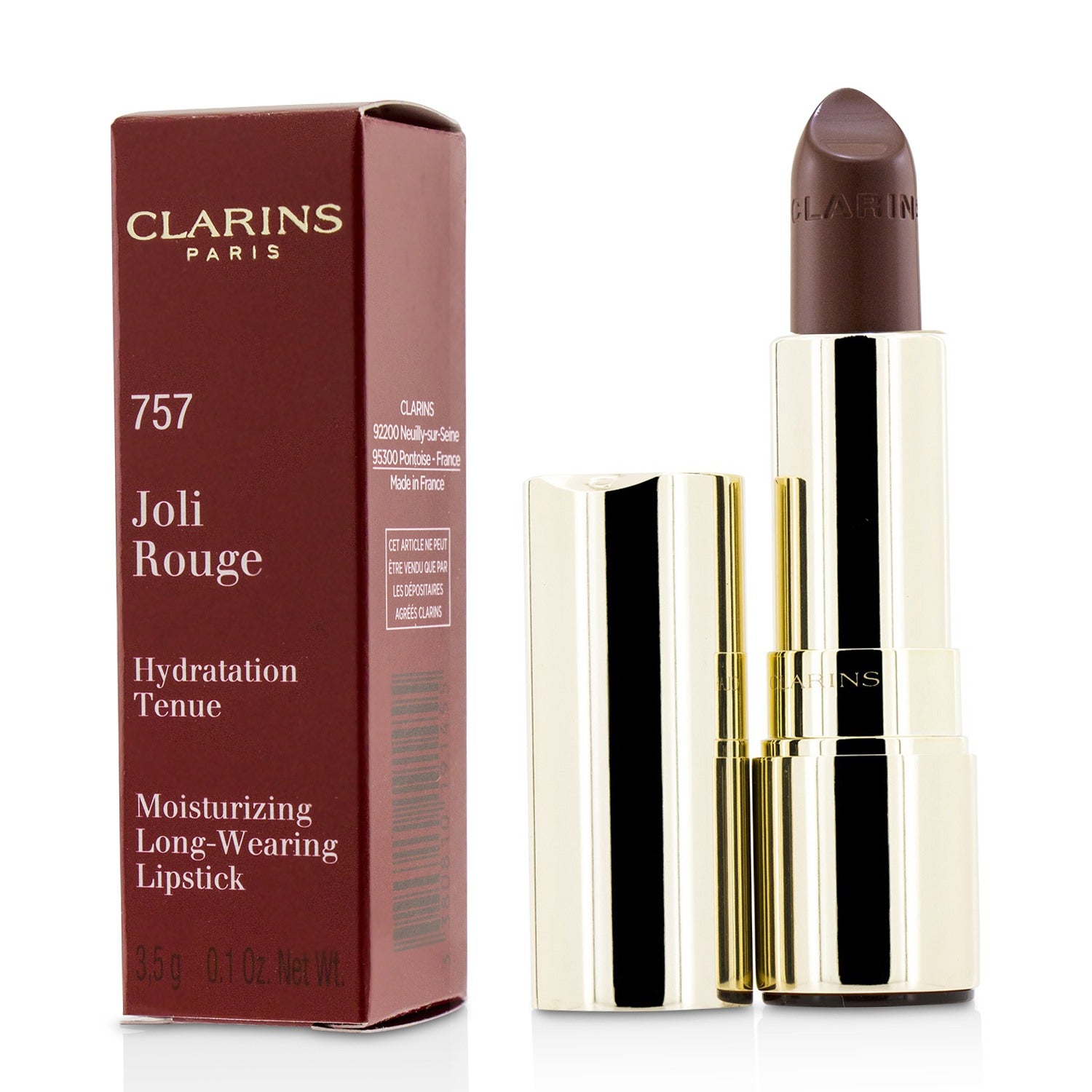 Clarins Joli Rouge (Long Wearing Moisturizing Lipstick) - # 757 Nude ...
