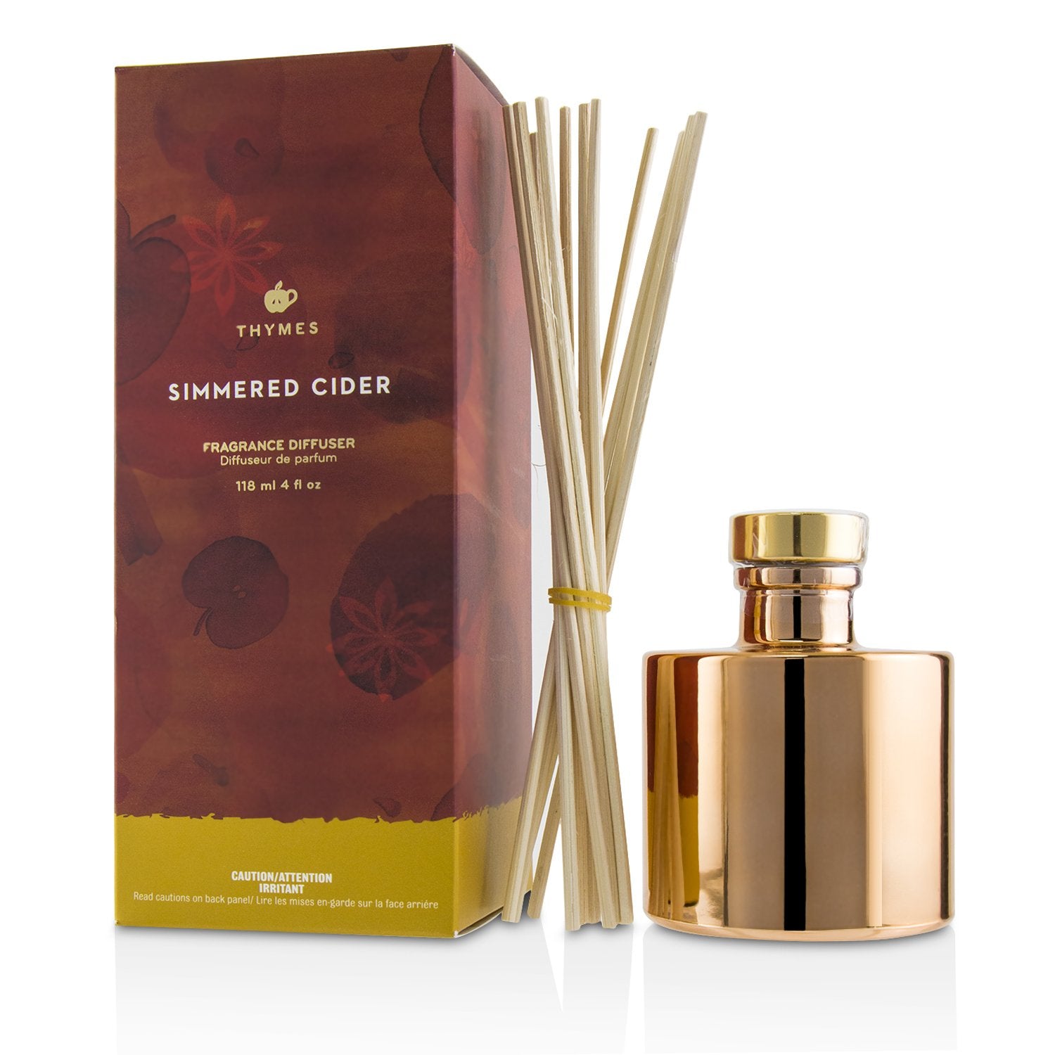 Thymes Reed Diffuser - Simmered Cider 118ml/4oz – Fresh Beauty Co.