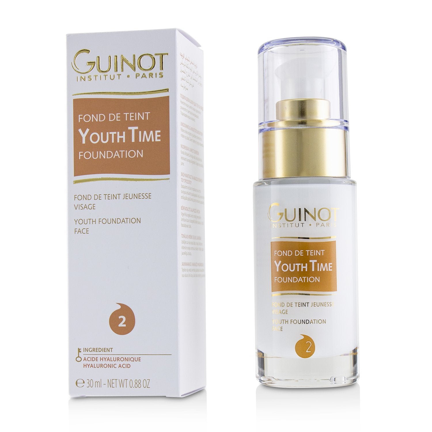 Guinot Youth Time Face Foundation - # 2 30ml/0.88oz – Fresh Beauty Co.