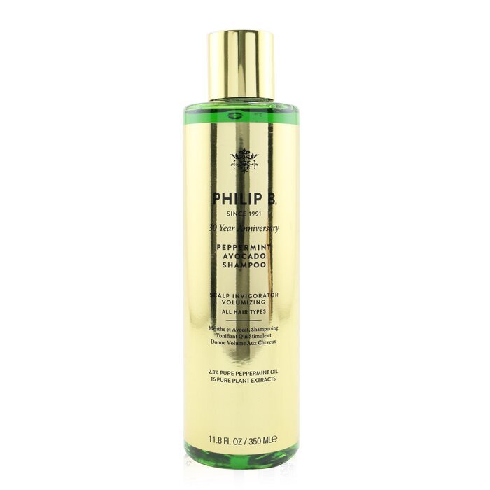 Philip B Peppermint Avocado Shampoo (Scalp Invigorator Volumizing - All ...